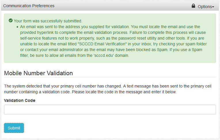 State Center Community District : Communication Preferences